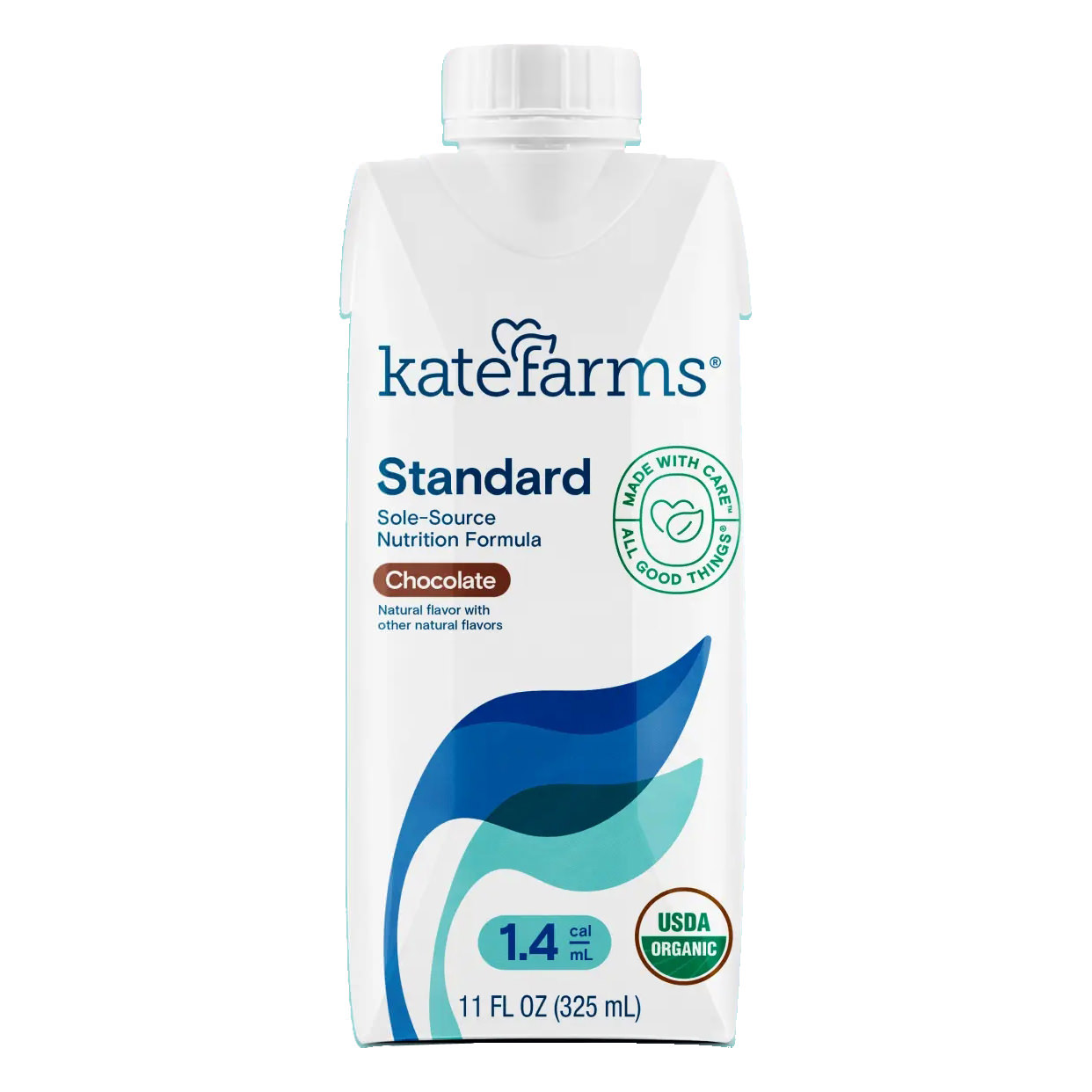Kate Farms Standard 1.4 Sole-Source Nutrition Formula, Chocolate, 11 oz ...