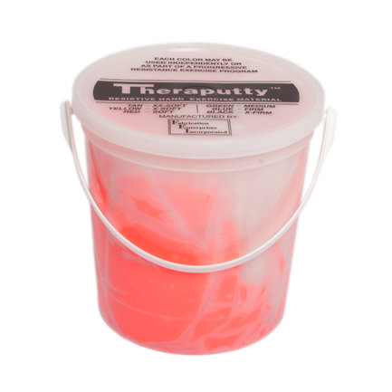 Theraputty Standard Exercise Putty, 5 Lbs, Red, Soft