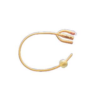 Teleflex Gold Silicone Coated 3-Way Foley Catheter, 20Fr, 16" L, 5cc ...