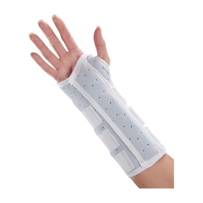 Deroyal Wrist and Forearm Splint with Binding Right Universal, 8" L, Foam