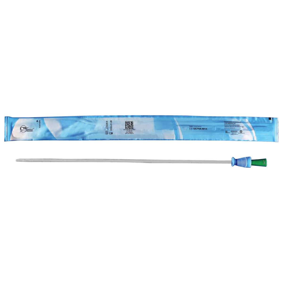 Cure Ultra Ready-to-Use Intermittent Catheter for Men, Size 14, 14 Fr ...