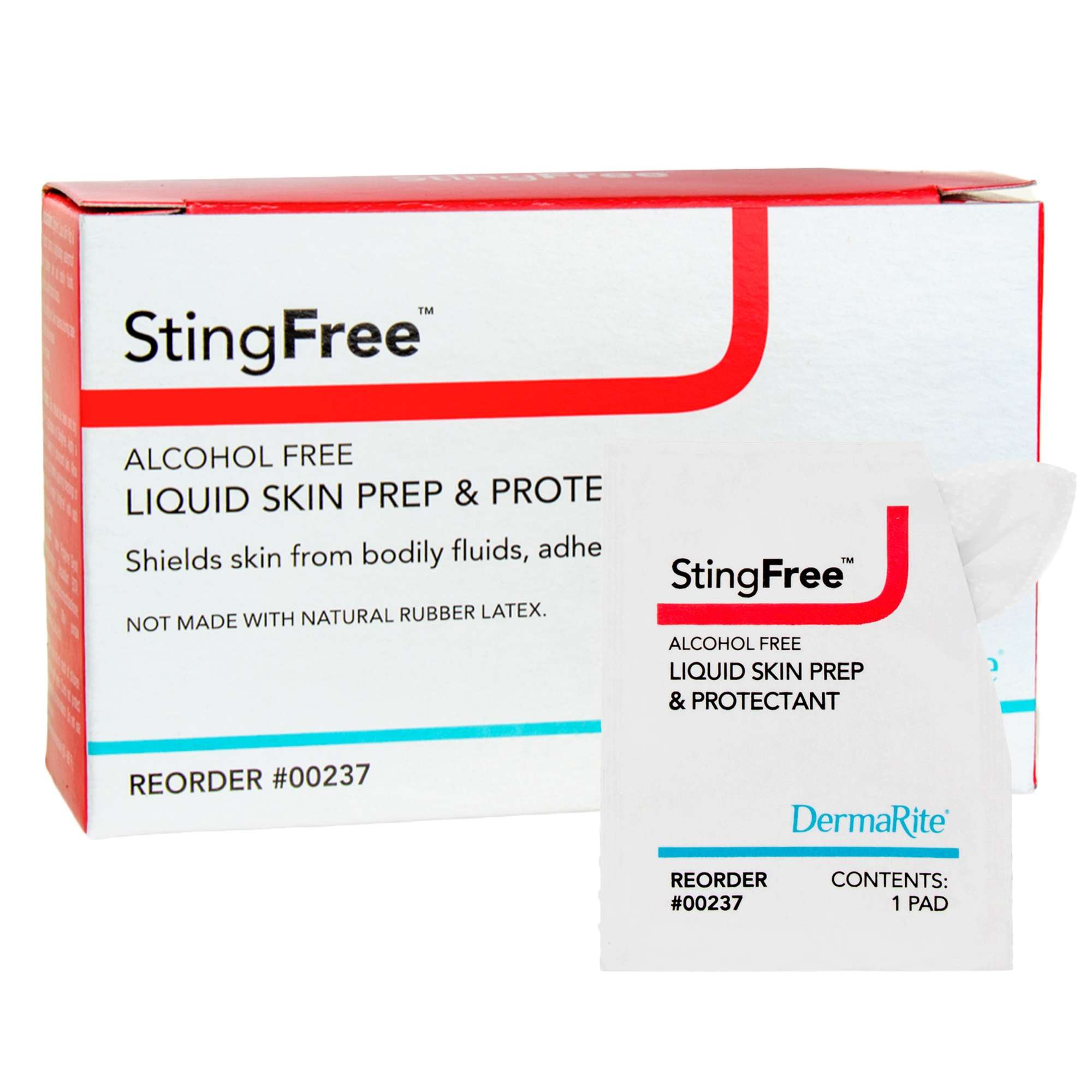 StingFree Alcohol-Free Liquid Skin Prep and Shield, Pad - Each
