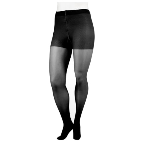Juzo Naturally Sheer Compression Pantyhose, 20-30 mmHg, Short, Closed ...