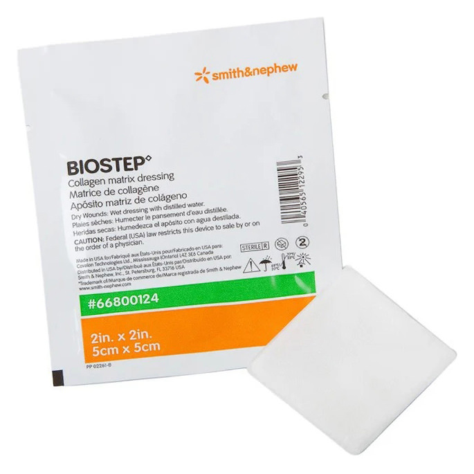 Biostep Collagen Matrix Dressing, 2 x 2 Inch - Each
