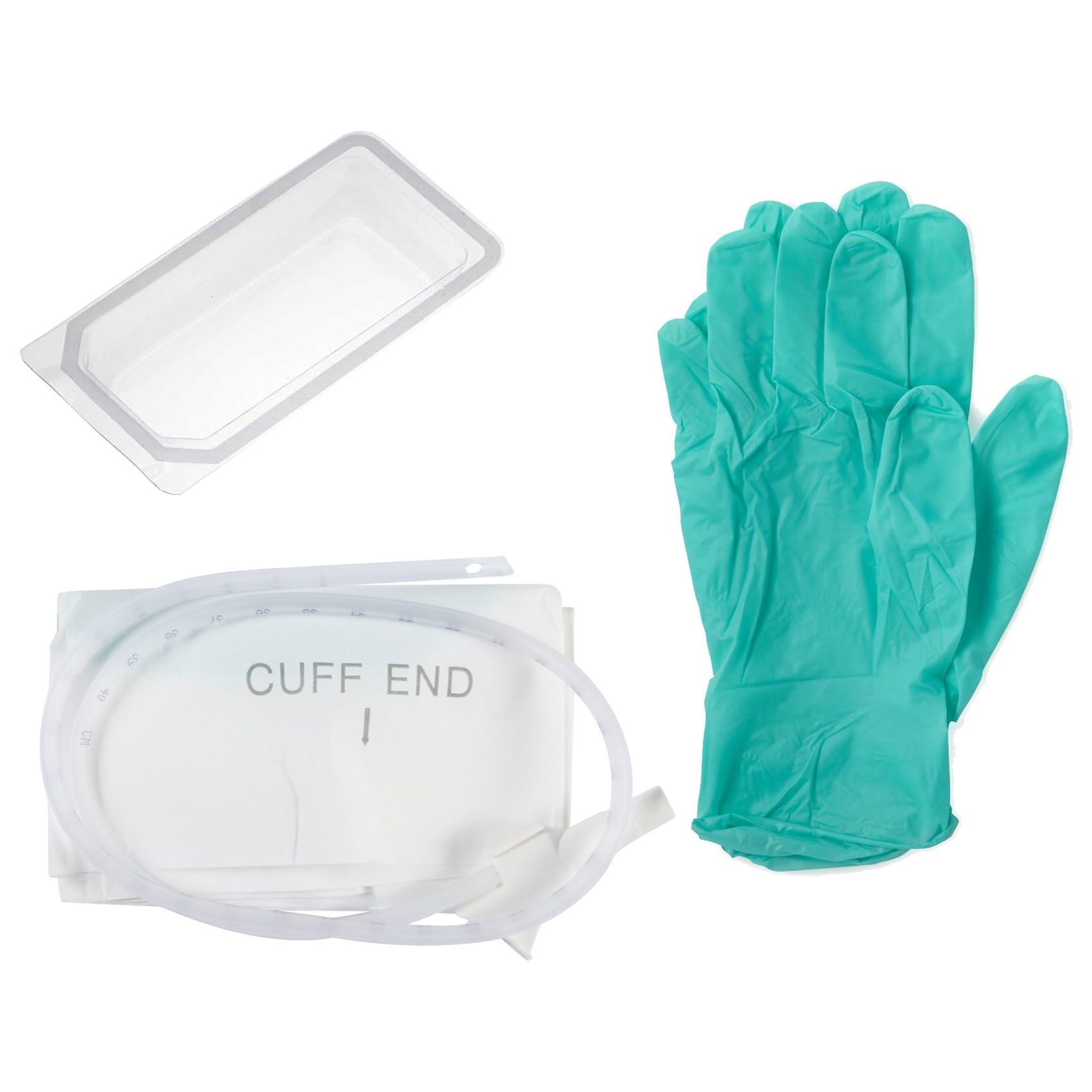 Medline Mini Open Suction Catheter Tray, 12 Fr - Case of 100