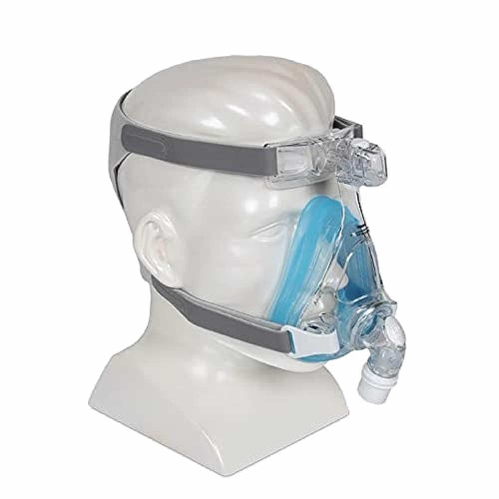 Amara Full Face CPAP Mask With Reduced Size Headgear and Frame, Petite