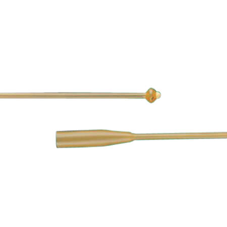 Bard Pezzer Mushroom Latex Two Eyes Nephrostomy Catheter, 12 Fr - Case of 6