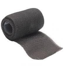 Delta-Lite Plus Fiberglass Cast Tape, Black, 4 Inch x 12 Feet - Box of 10
