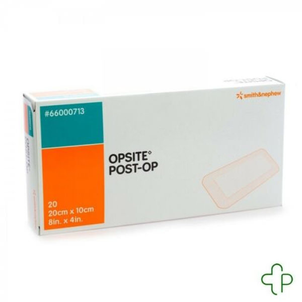 Opsite Post-Op Transparent Waterproof Dressing, 8 x 4 Inch - Box of 20