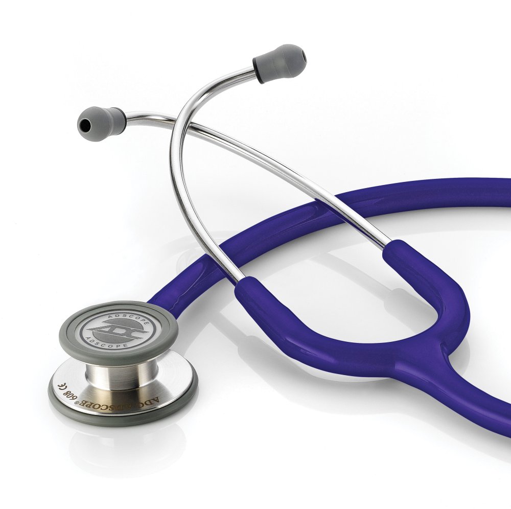 ADC Adscope 608 Convertible Clinician Stethoscope, Indigo