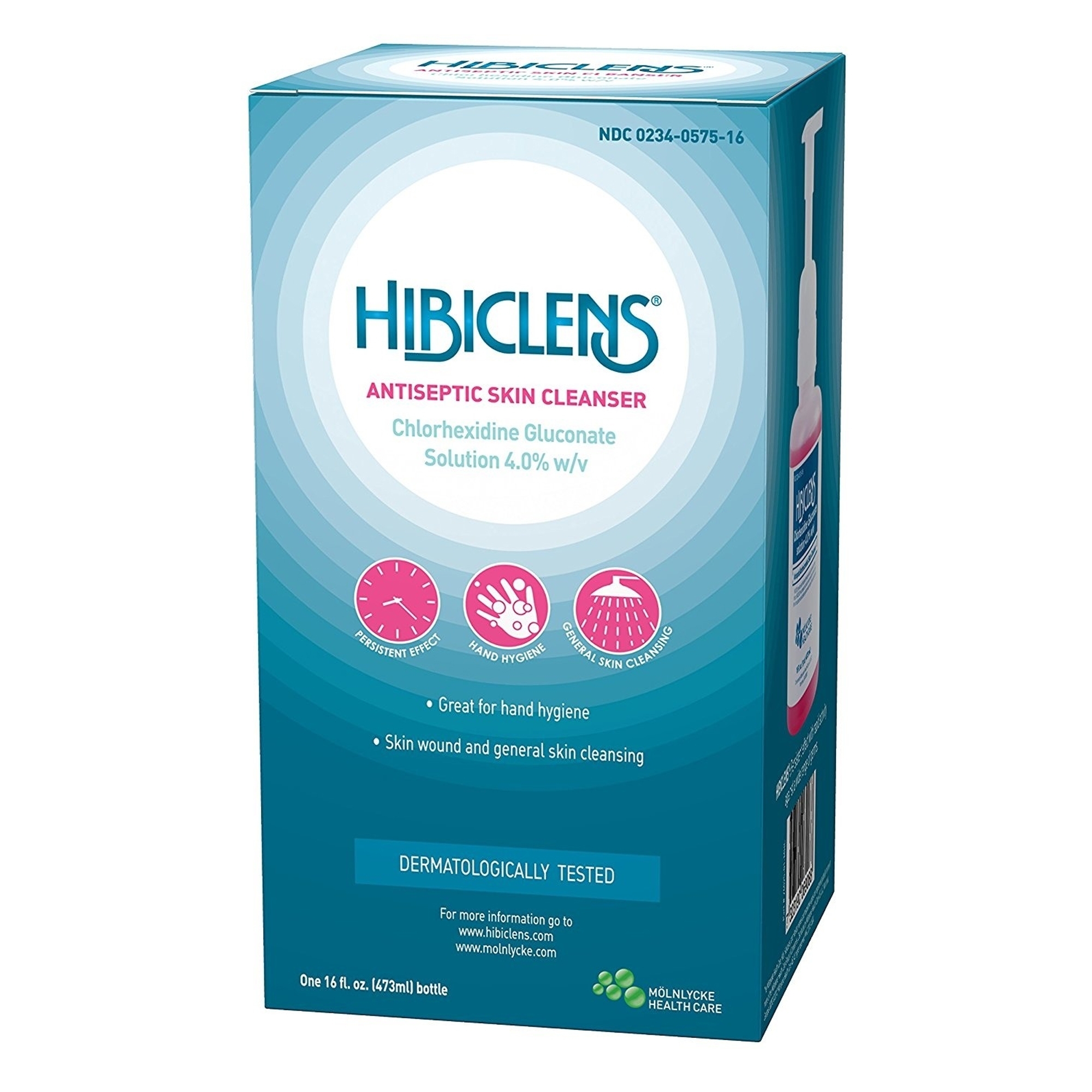 Hibiclens Antiseptic and Antimicrobial Skin Cleanser Liquid, Pump ...