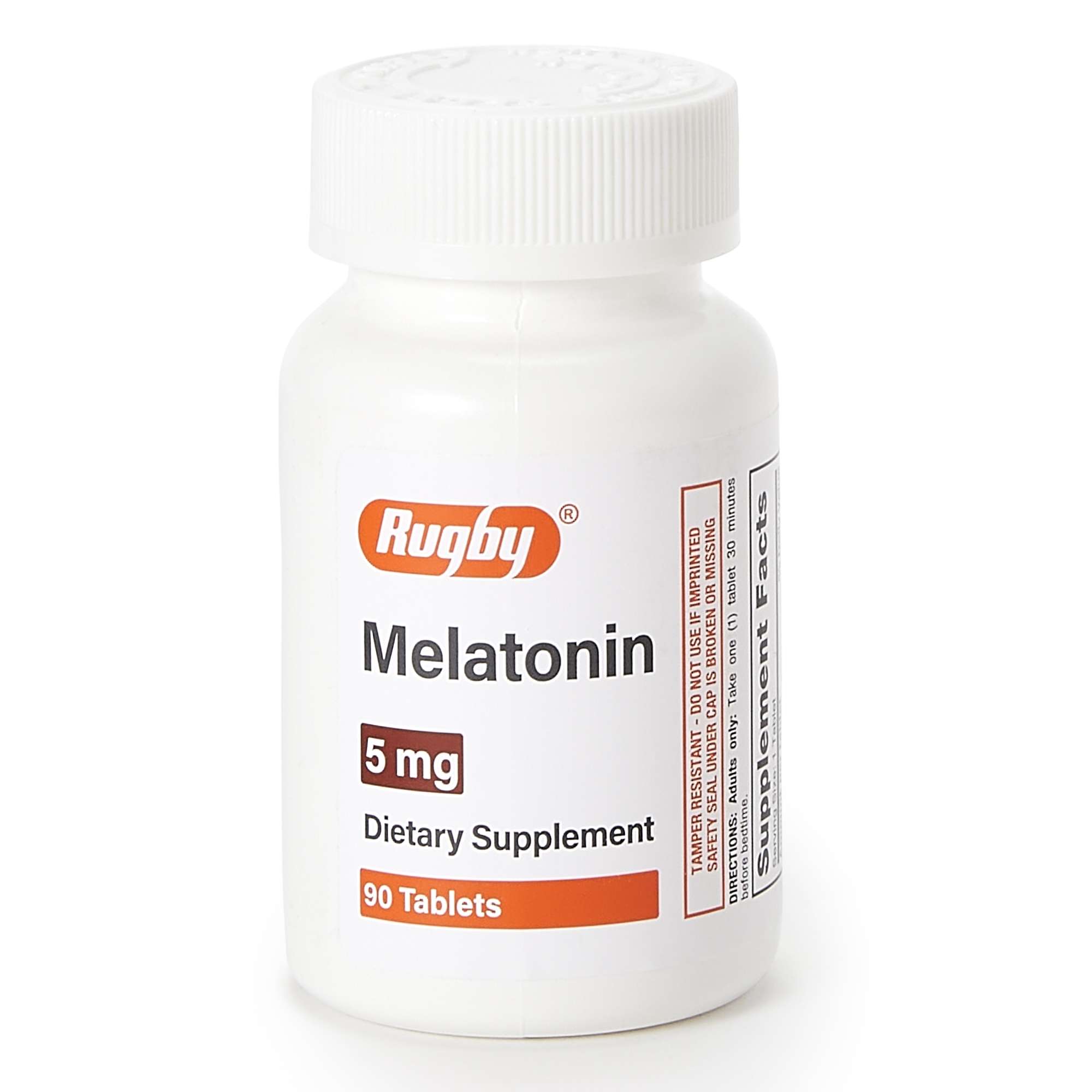 Major Melatonin Natural Sleep Aid, 5 mg Strength Tablets - Bottle of 90