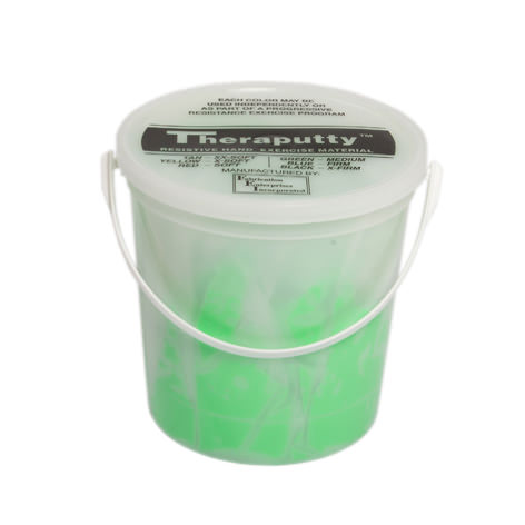 Theraputty Standard Exercise Putty, 5 Lbs, Green, Medium