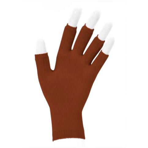 Juzo Soft Seamless Compression Glove, 20-30 mmHg, Left Hand, Cinnamon ...
