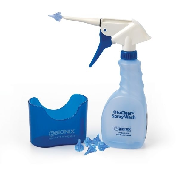 Bionix OtoClear Ear Spray Wash System, With 5 Tips