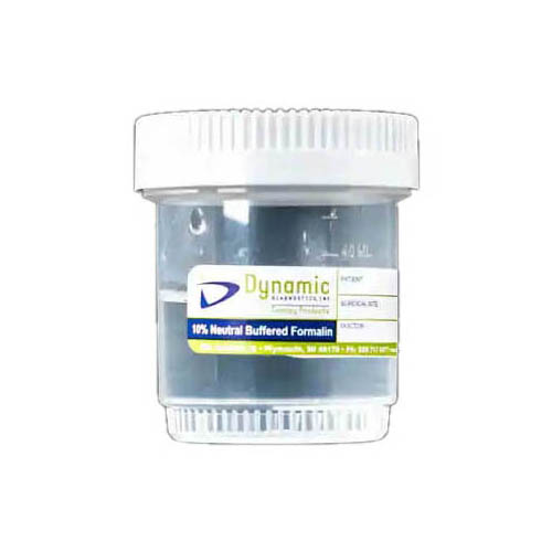 Dynamic Diagnostics Prefilled Formalin Container, Disposable, 30 mL ...