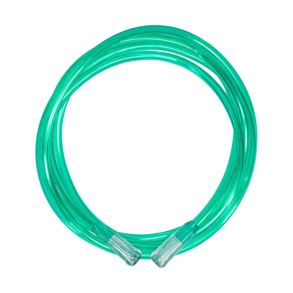 Salter Labs 3-Channel 50 Foot Oxygen Supply Tubing, Green