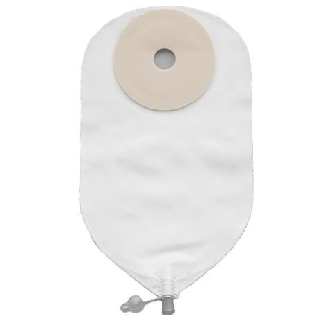 NuFlex Round Ostomy Pouch, Deep Convex, 7/8 Inch, with Flutter Valve ...
