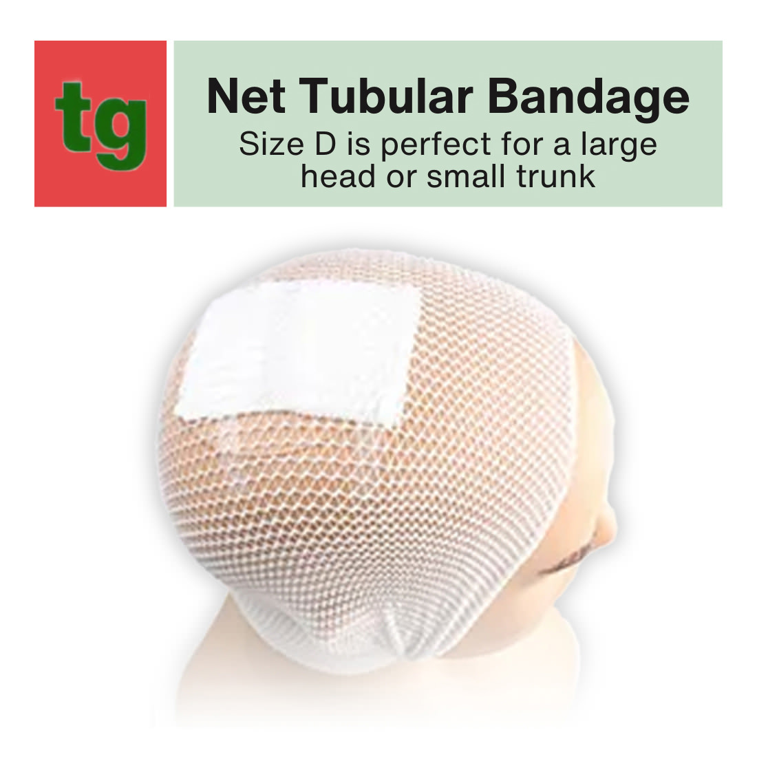 TG Fix Tubular Net Bandage, Size D - Case of 16