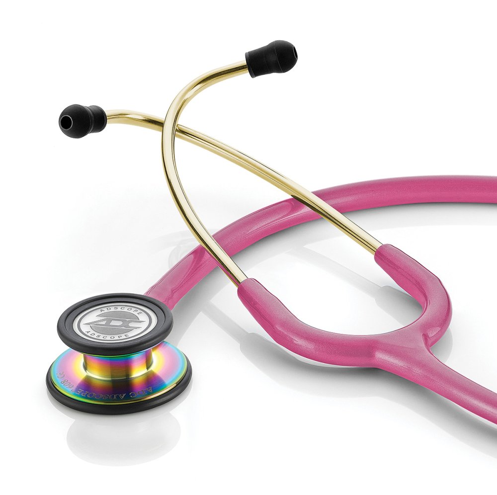 ADC Adscope 608 Convertible Clinician Stethoscope, Iridescent Metallic ...