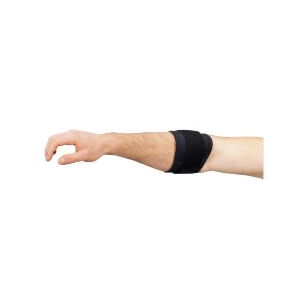 Deroyal Elbow Support Black Pull-On Tennis Elbow Strap, 11 to 12 Inch ...