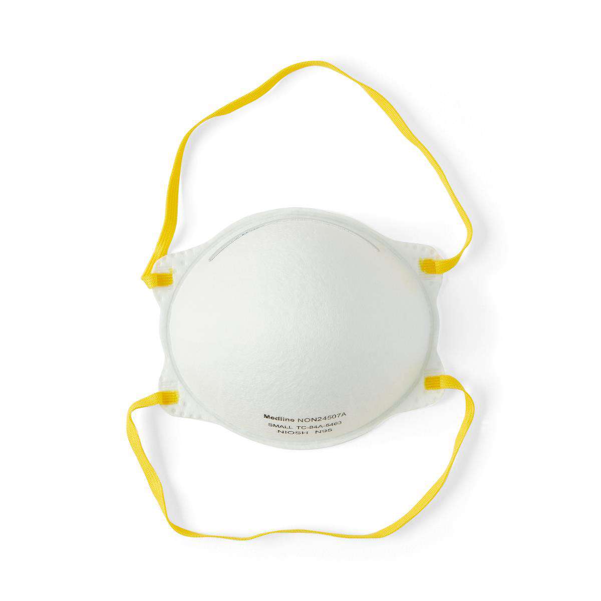 Medline Cone-Style N95 Particulate Respirator Mask, White, Small - Case ...