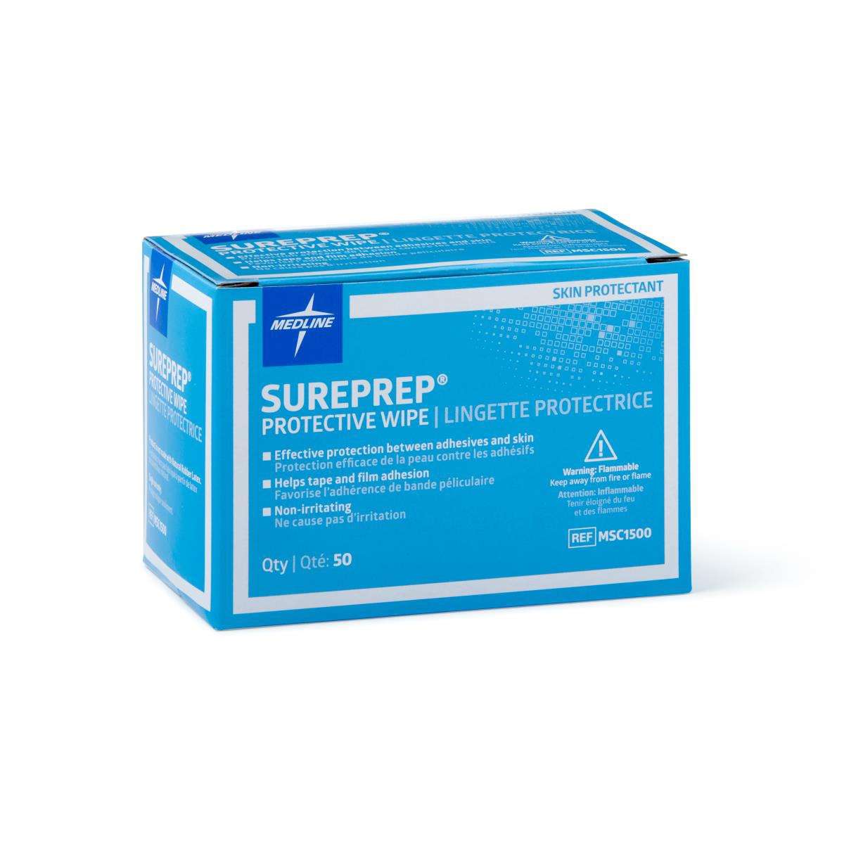 SurePrep Isopropyl Alcohol Skin Protective Wipe - Case of 1000