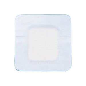 Polyderm Border Hydrophilic Foam Wound Dressing, 4 x 4 Inch - Box of 10