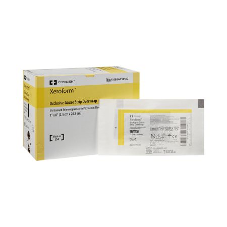 Xeroform Occlusive Strip Dressing, 1 x 8 Inch - Case of 200