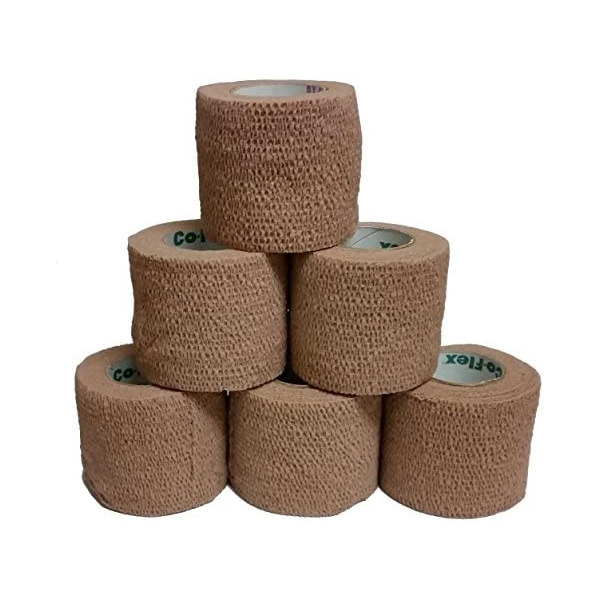 Andover CoFlex Med Cohesive Bandage, 3 Inch x 5 Yard, Assorted Color ...