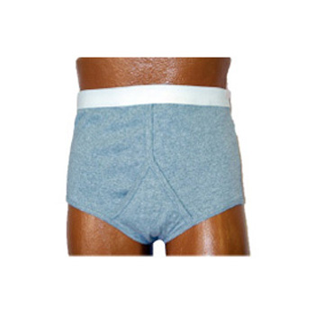 Options Men's Basic with Built-in Ostomy Barrier Support, Right, Small