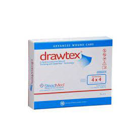 Drawtex Hydroconductive Tracheostomy Wound Dressing - Box of 10