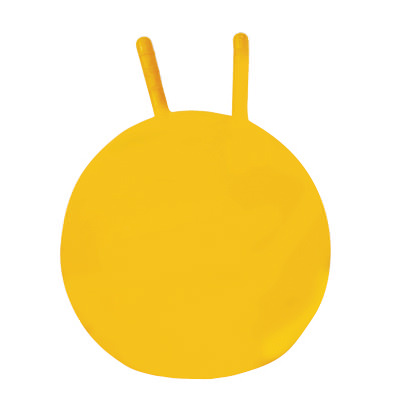 CanDo Inflatable Exercise Jump Ball, 16 Inch, Yellow