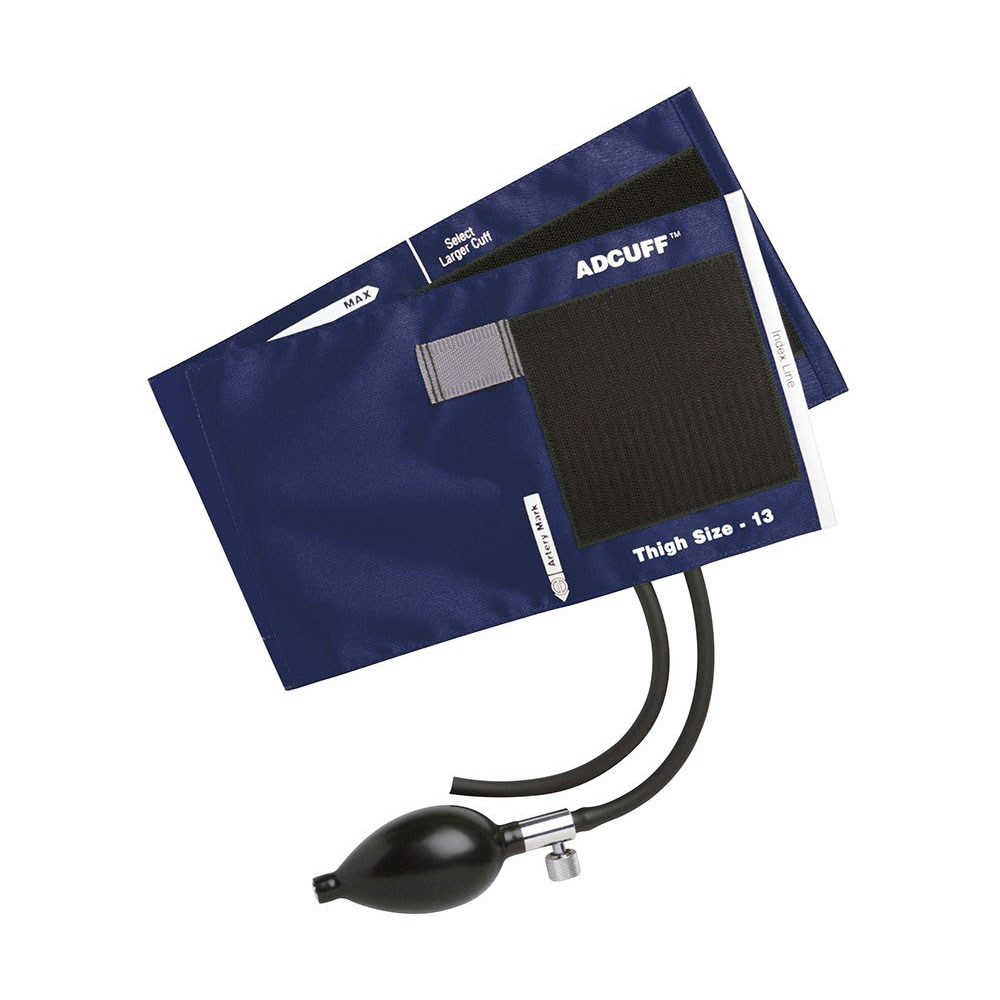 ADC Adcuff Sphyg Inflation System, Navy, Thigh