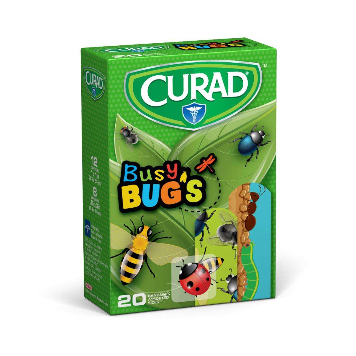 Curad Busy Bugs Bandages - Case of 480