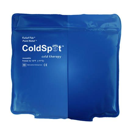 Relief Pak ColdSpot Blue Vinyl Pack, Quarter Size, 5 x 7 Inch
