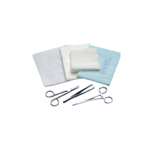 Busse Hospital Disposables Laceration Tray With Instruments Sterile - Each