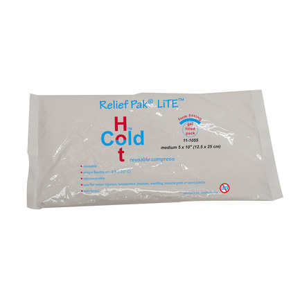 Relief Pak Val-u Pak LiTE Cold n' Hot Pack, 5 x 10 Inch