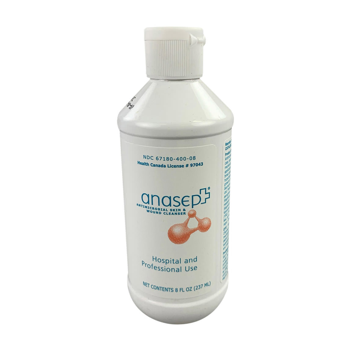Anasept Antimicrobial Skin and Wound Cleanser with Dispensing Cap, 8 oz ...