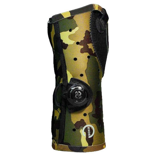 Exos Wrist Brace With Boa Lacing System, Camo Print, Small, Right Hand
