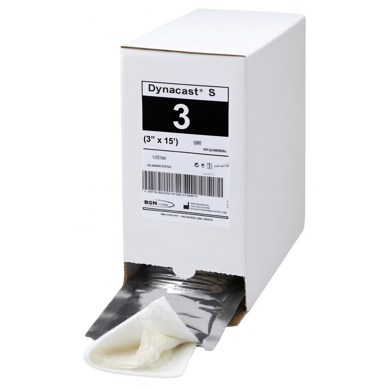 Dynacast S Fiberglass Cast Splint, 3 Inch x 15 Feet - Roll