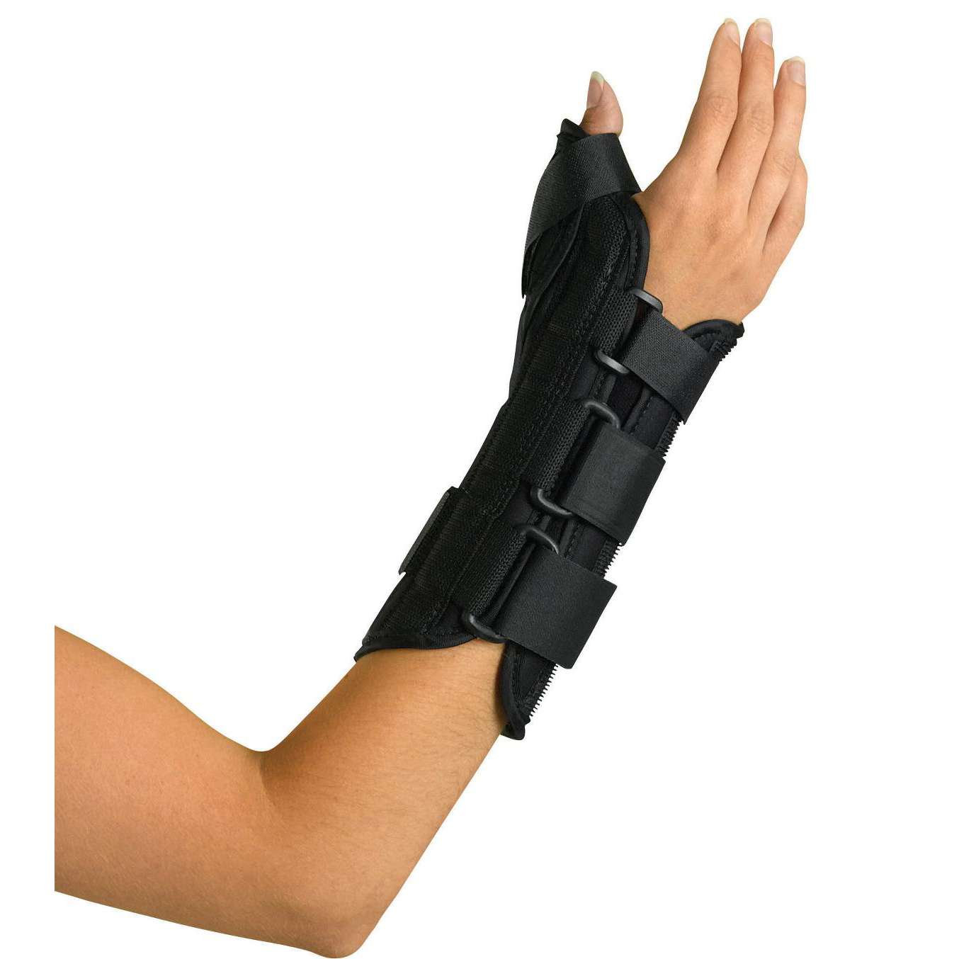 Medline Wrist And Forearm Splints With Abducted Thumb, Right, Large