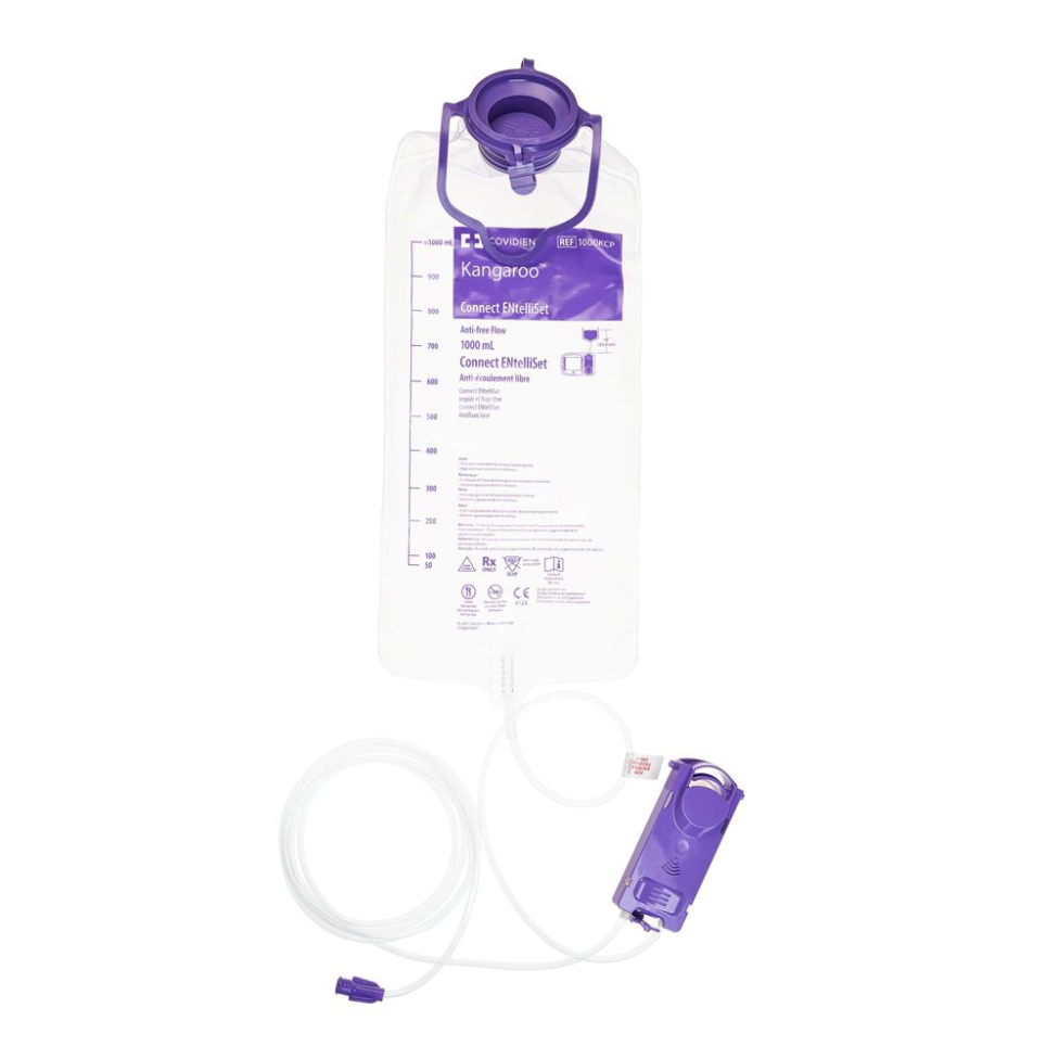 Kangaroo Connect Entelliset with ENFit Connector, 1000 mL - Each