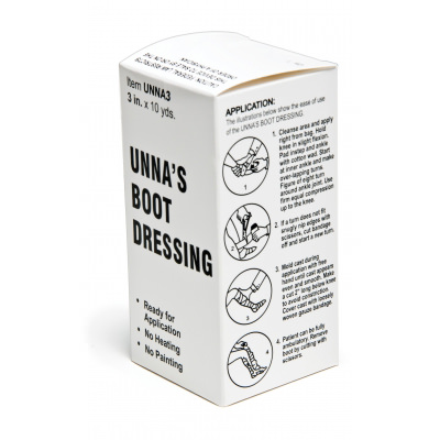 Grafco Unna's Boot Dressing, 4 Inch x 10 Yard, without Calamine - Box of 12