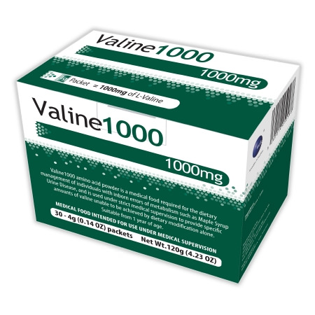 Vitaflo Valine1000 Amino Acid Oral Supplement, 4 Gram - Case of 30