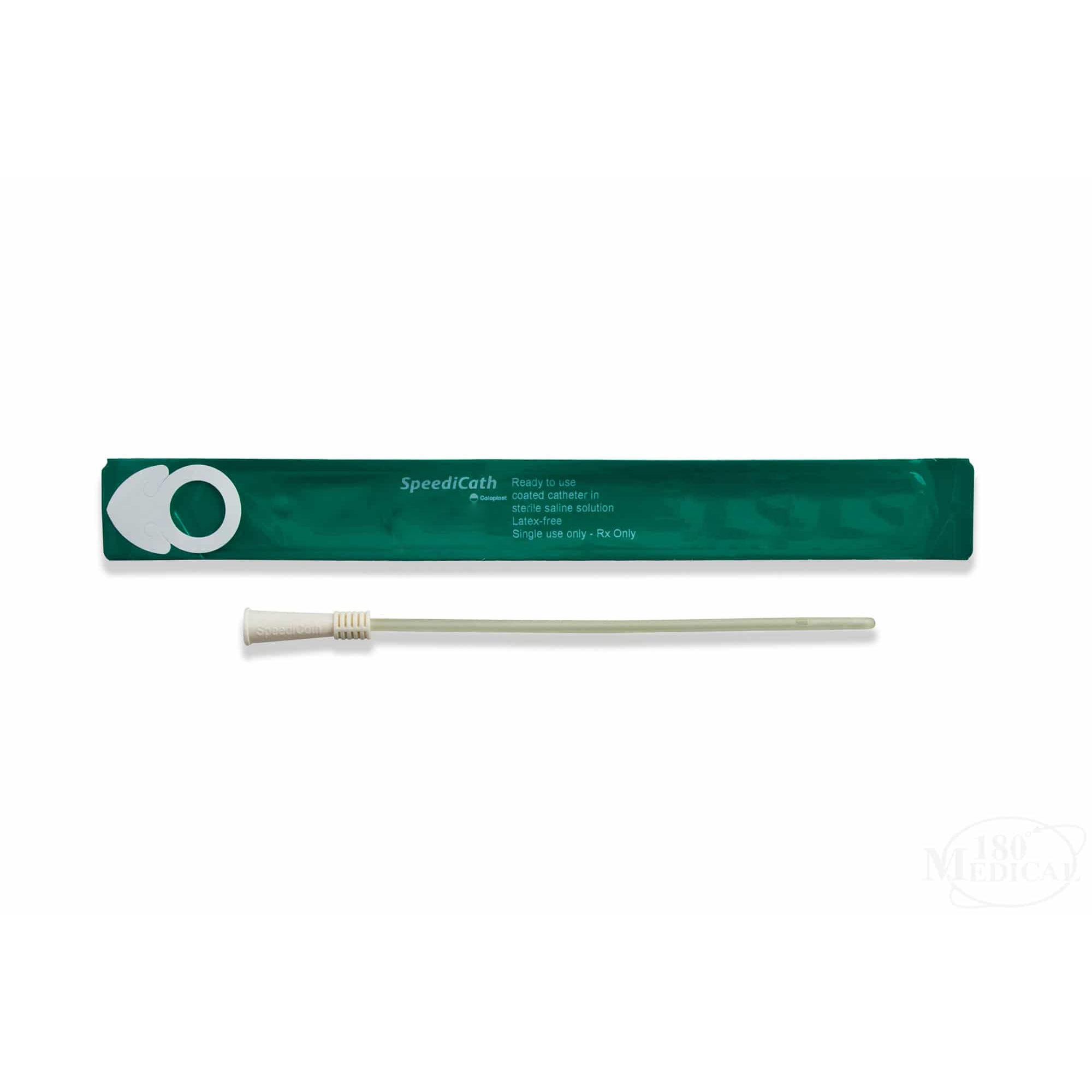 SpeediCath Standard Hydrophilic Female Catheter, 14 Fr, 6" - Case of 300