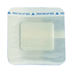 Polyderm Border Hydrophilic Foam Dressing, 2-1/2 x 2 Inch - Box of 10