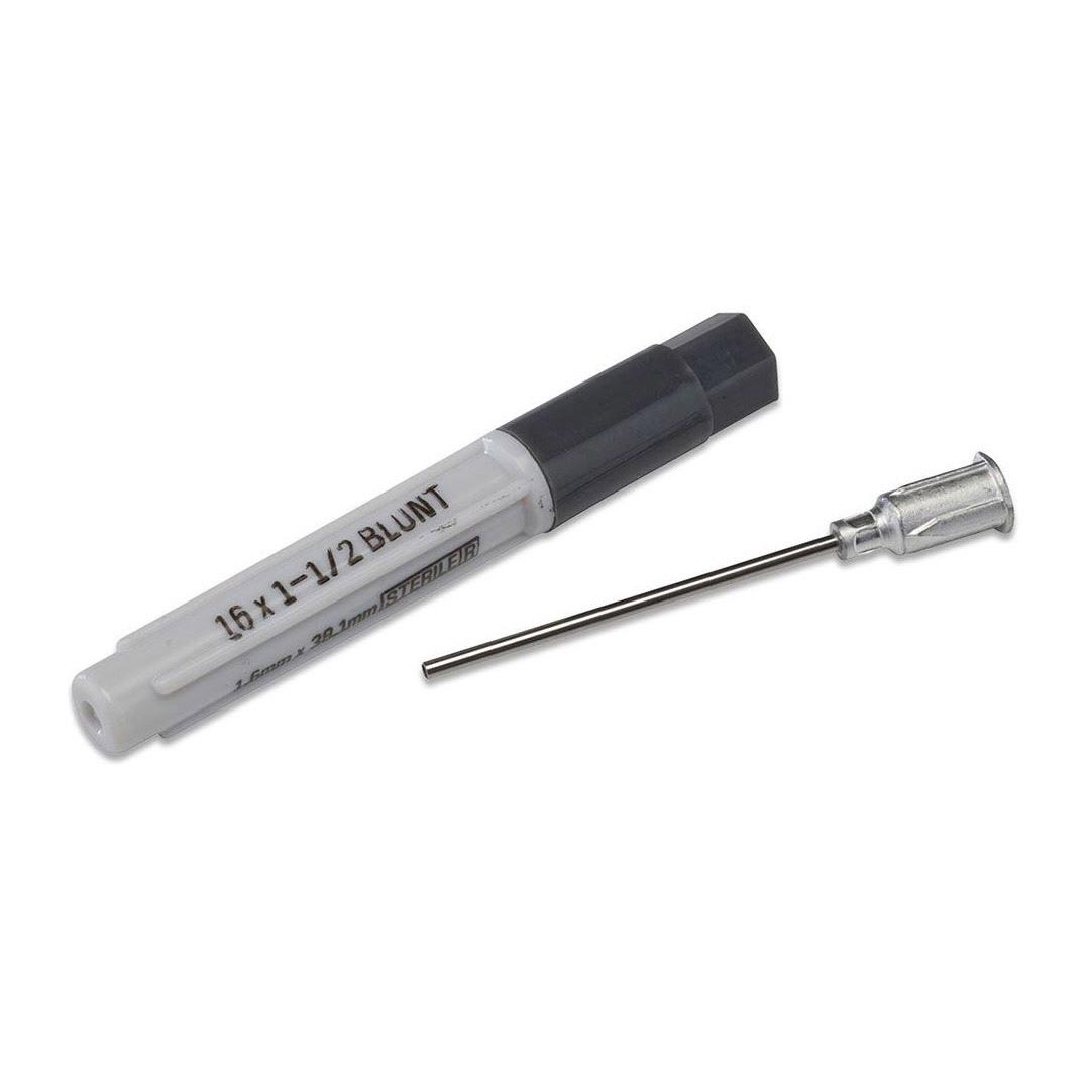 Monoject Blunt Cannulas with Aluminum Hub, 18 Gauge - Box of 25