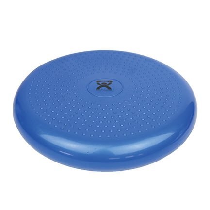 CanDo Inflatable Balance Disc, 14 Inch Diameter, Blue
