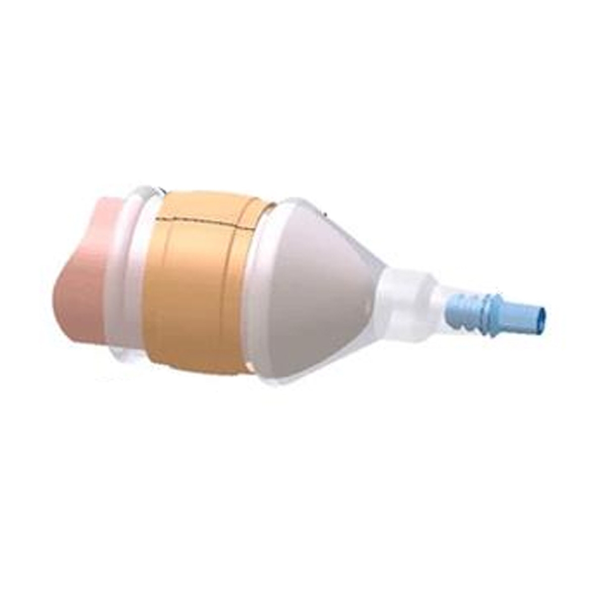 GeeWhiz Male External Catheter with Integral Collection Pouch, 36mm OD ...